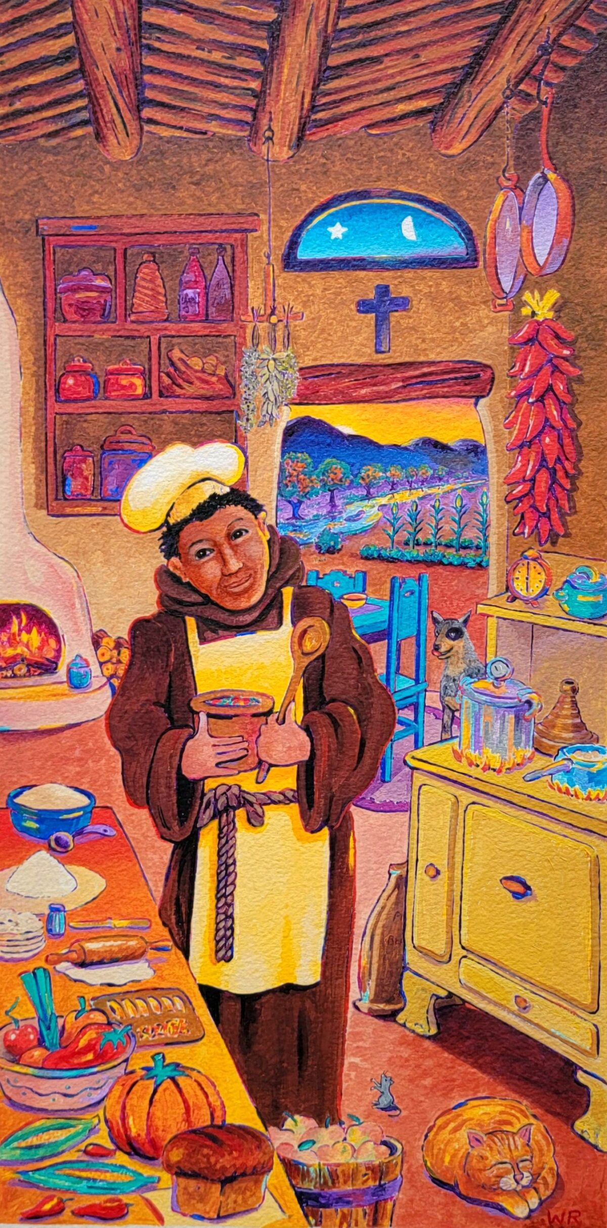 San Pasqual Print by William Rotsaert - Art Is Gallery